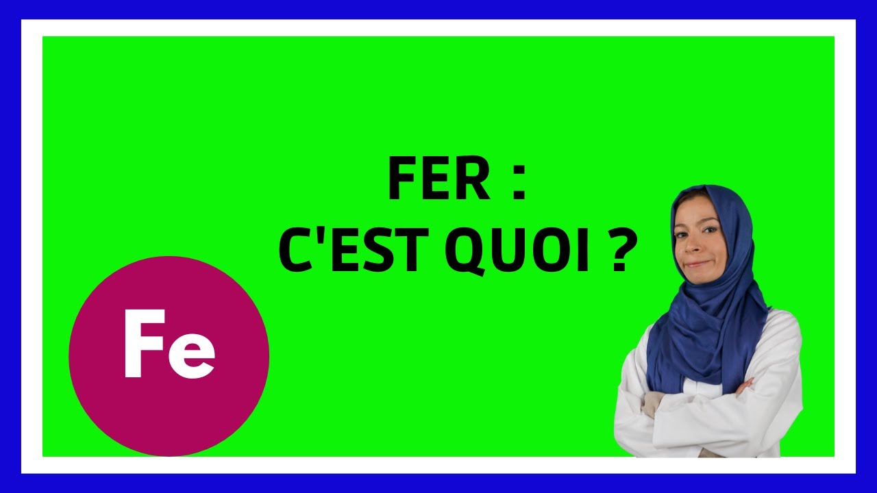 Fer : définition - YouTube