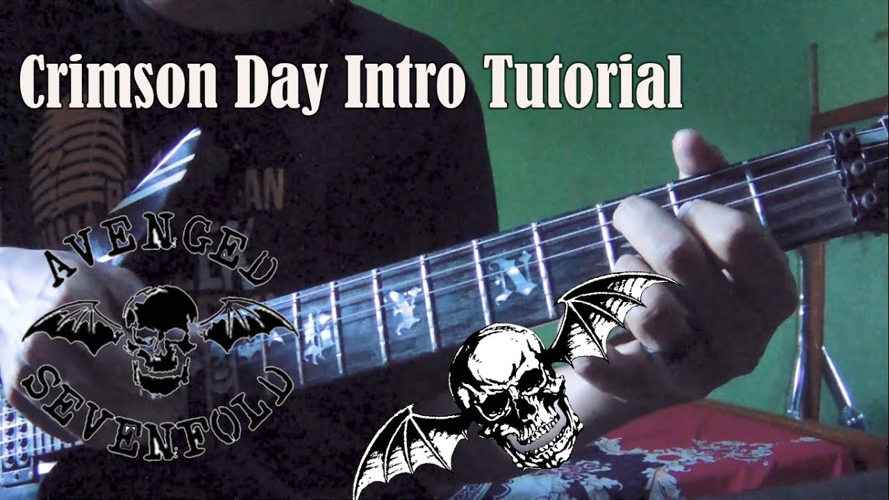 Crimson Day Avenged Sevenfold - Intro Tutorial Gitar - YouTube