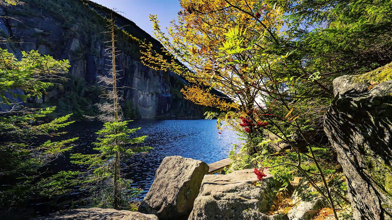 Adirondacks, High Peaks Wilderness, Avalanche Pass, NY Sep 2019 - YouTube