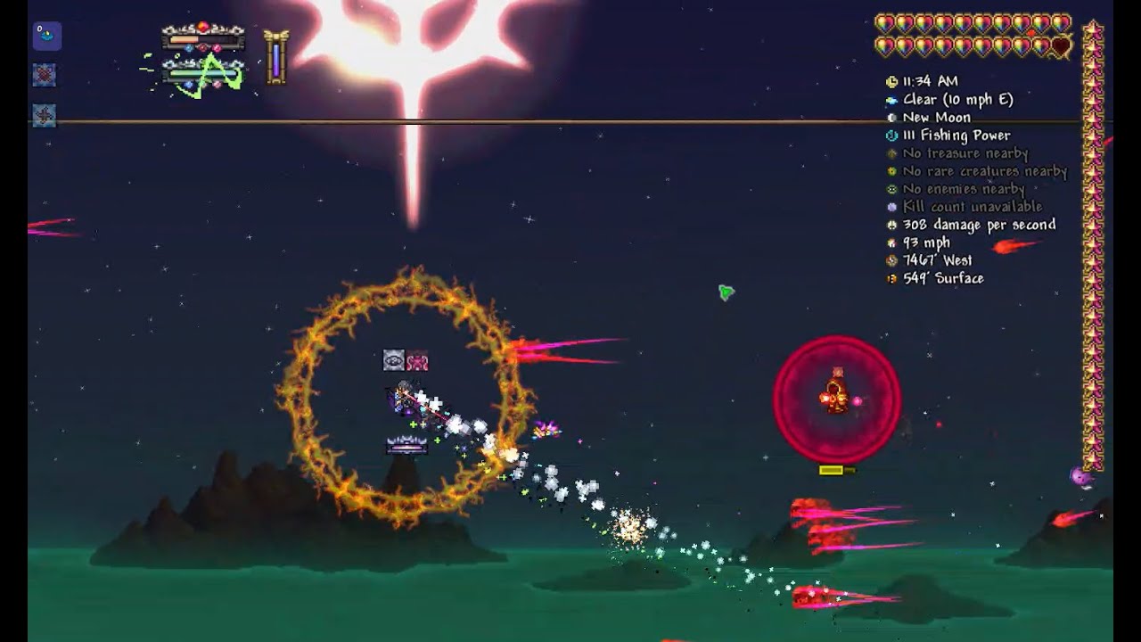 Terraria 1.4.4 calamity mod (master death) Finale boss rush and ...