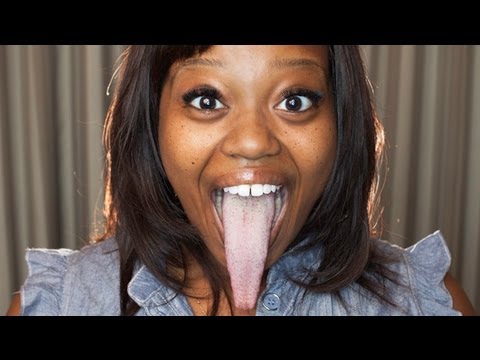 Chanel Tapper: World's longest tongue in the world [Video Review] - YouTube