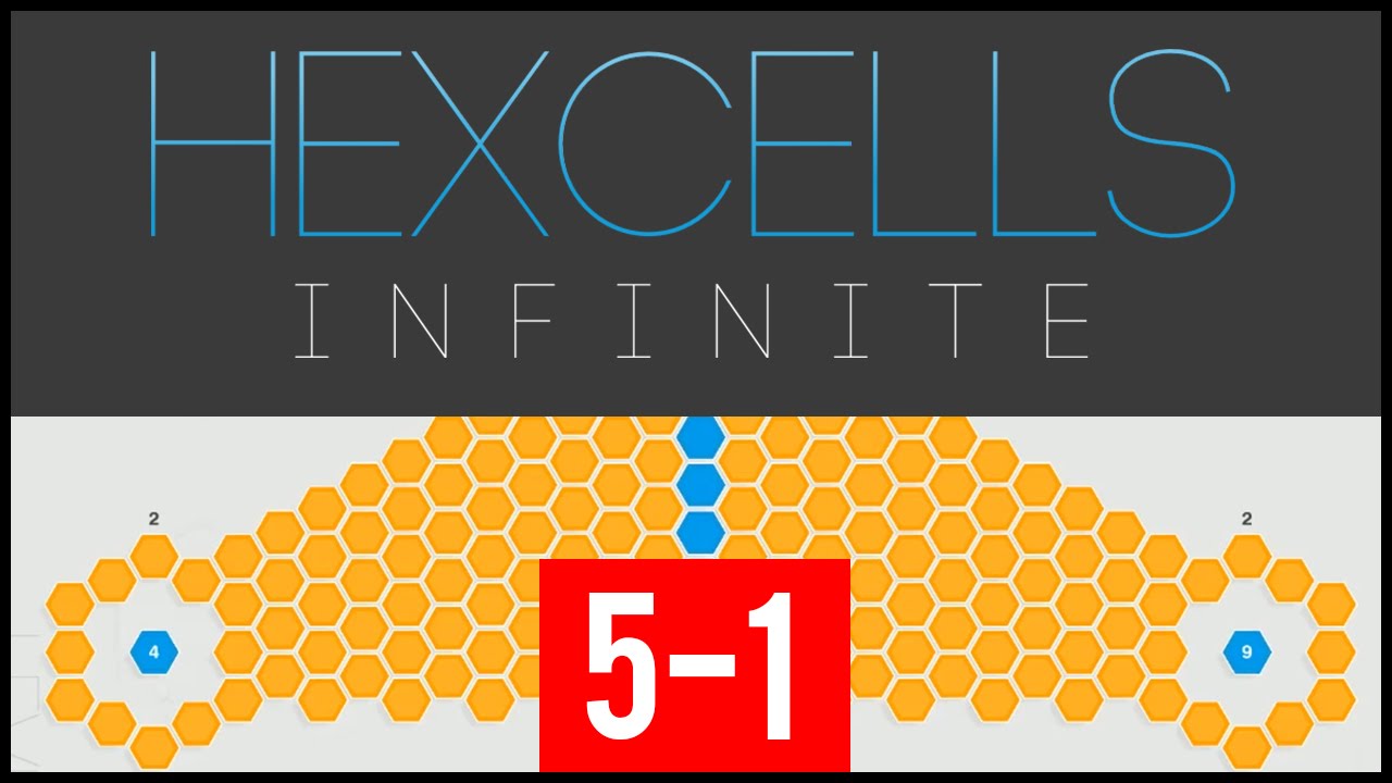 Hexcells Infinite Walkthrough | World 5 | 5-1 Puzzle - YouTube