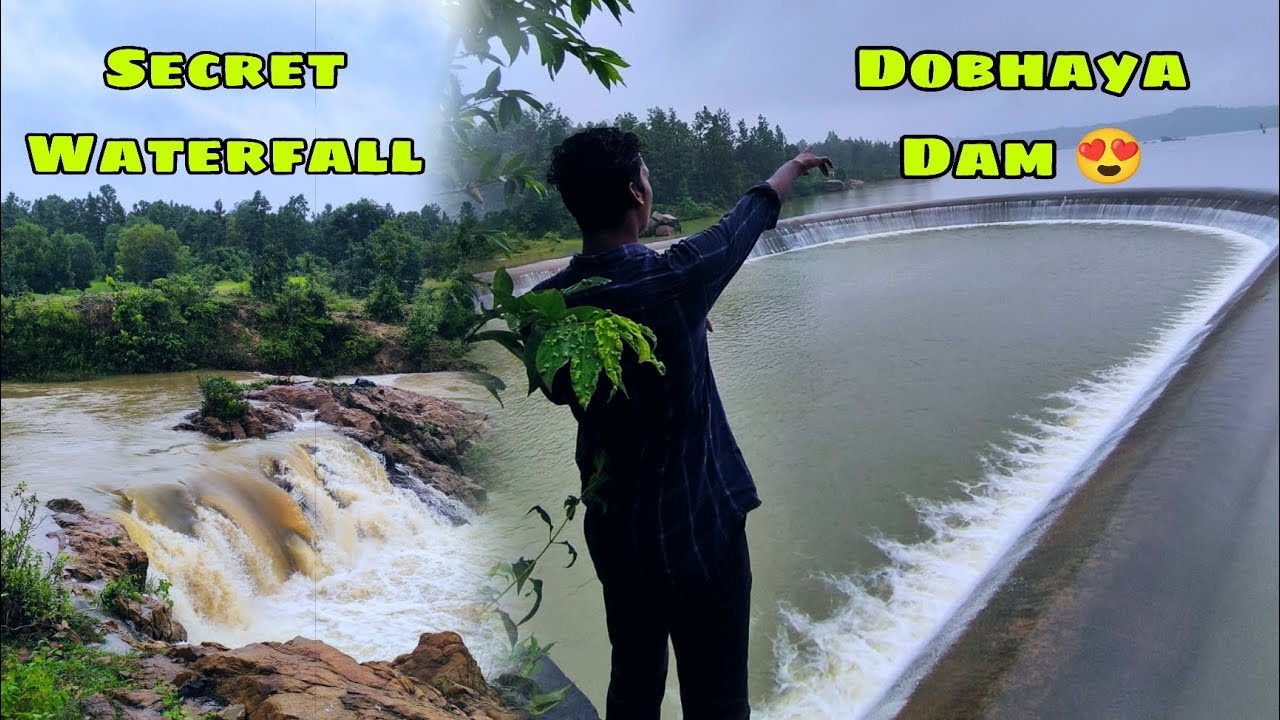 Secret waterfall X Dobhaya dam 😍|| Beauty of monsoon|| Simdega the ...