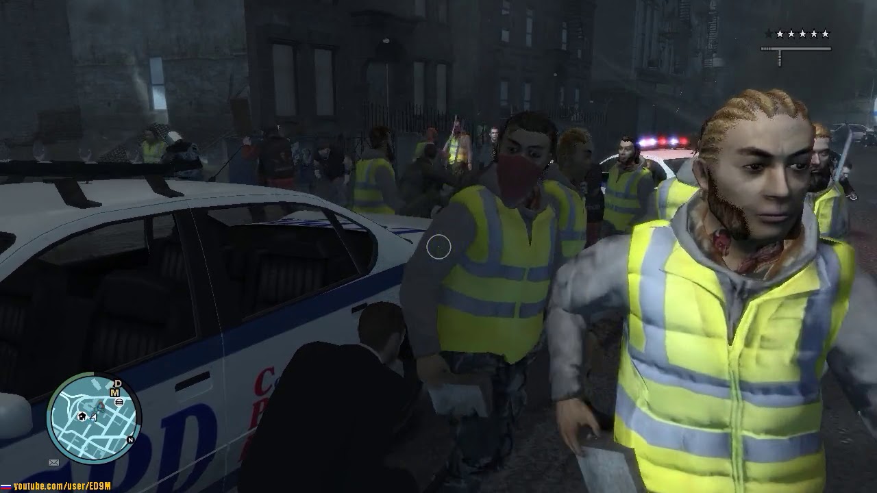 GTA 4 - 56 Bodyguards! - YouTube