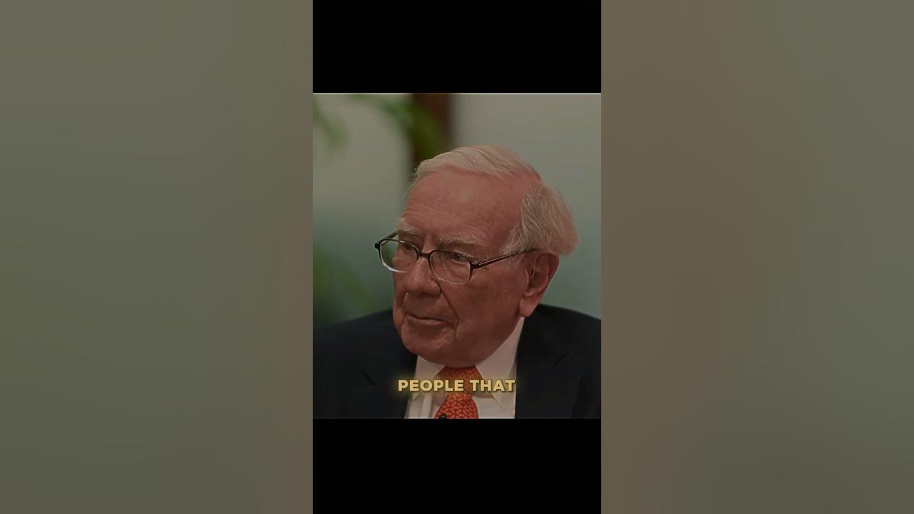 The People Around You Shape Your Future – Warren Buffett’s Advice - YouTube