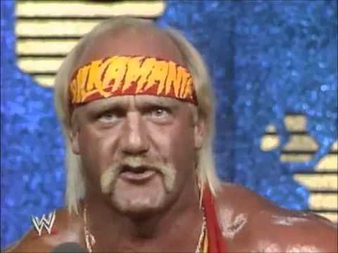 Hulk Hogan Wrestlemania 4 promo - YouTube