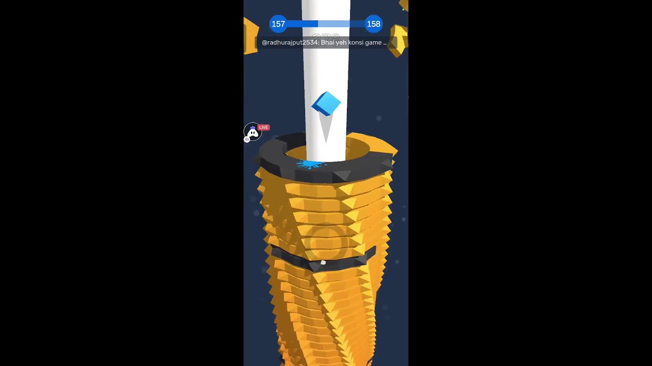 One Mistake Game Over | LIVE Stack Ball 3D Challenge - YouTube