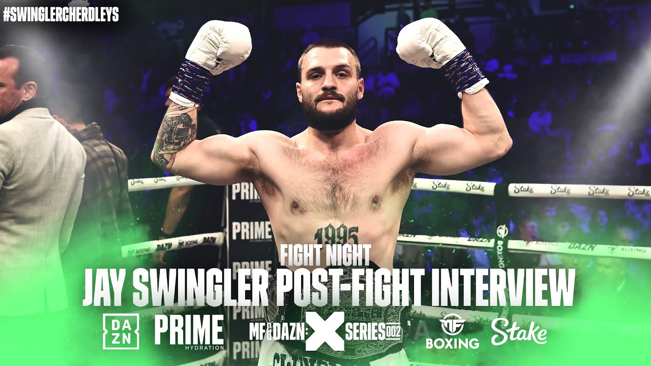 "I'M GOING FOR A 2 MILE RUN!" - Jay Swingler reacts to KNOCKOUT WIN ...
