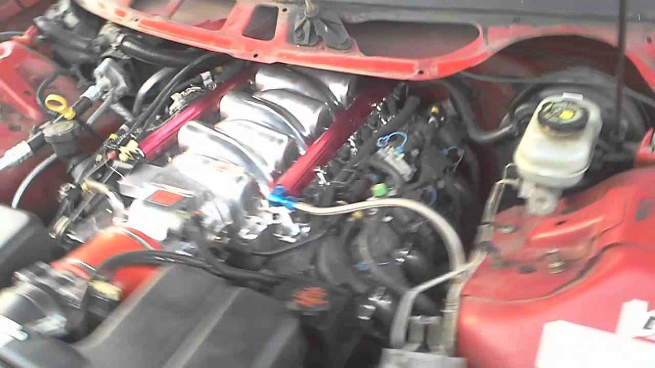 LS2 PP Typhoon intake swap - YouTube