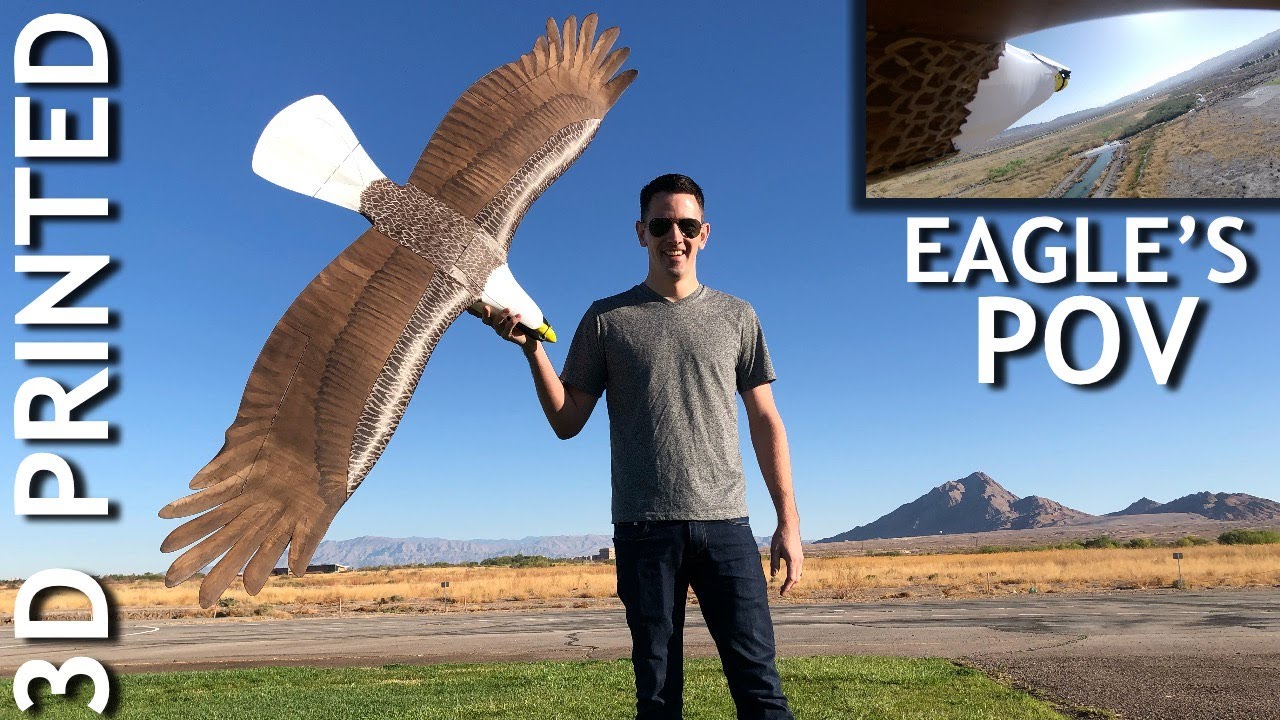 Coolest RC EVER - 3D Printed Eagle - YouTube