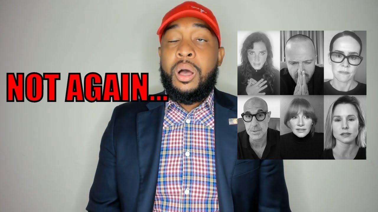 CELEBRITIES ARE AT IT AGAIN PANDERING ON ANOTHER CRINGE VIDEO - YouTube