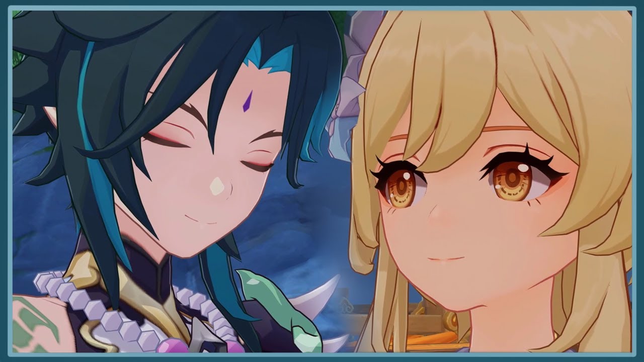 Lumine poem about Xiao/Xiao smiles (Japanese dub/English sub) - Genshin ...