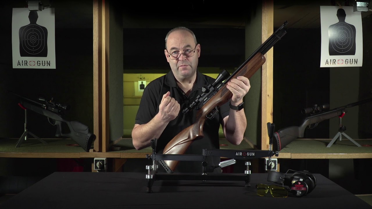Gamo Coyote Wood Regulator Combo PCP Luftgevær //AIRGUN.dk// - YouTube