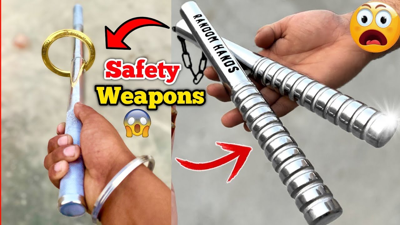 Self Defence Chain Stick Unboxing & Testing | Punjabi Kada | Weapons ...
