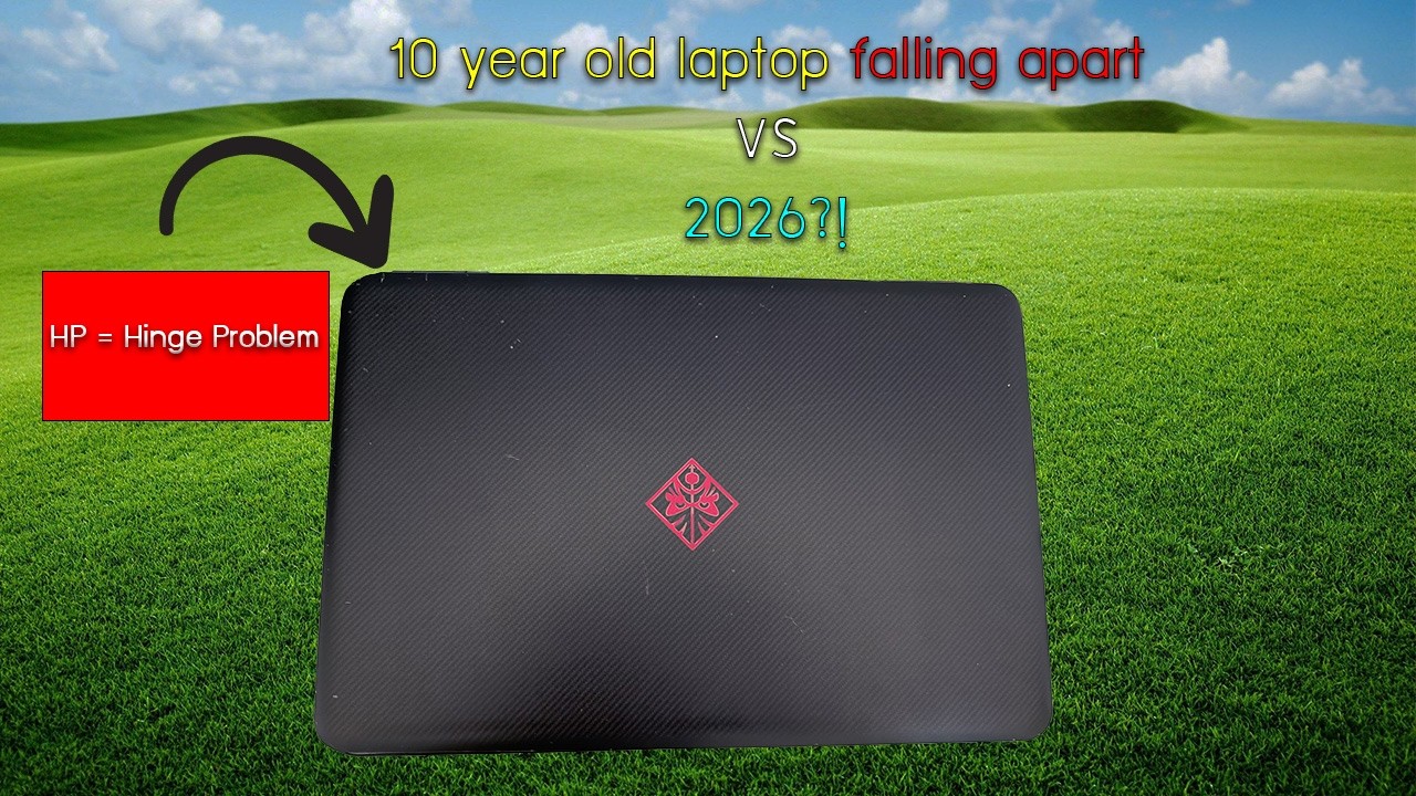 Can a HALF BROKEN 10 Year Old Laptop Survive 2026?! (GTX1050) - YouTube