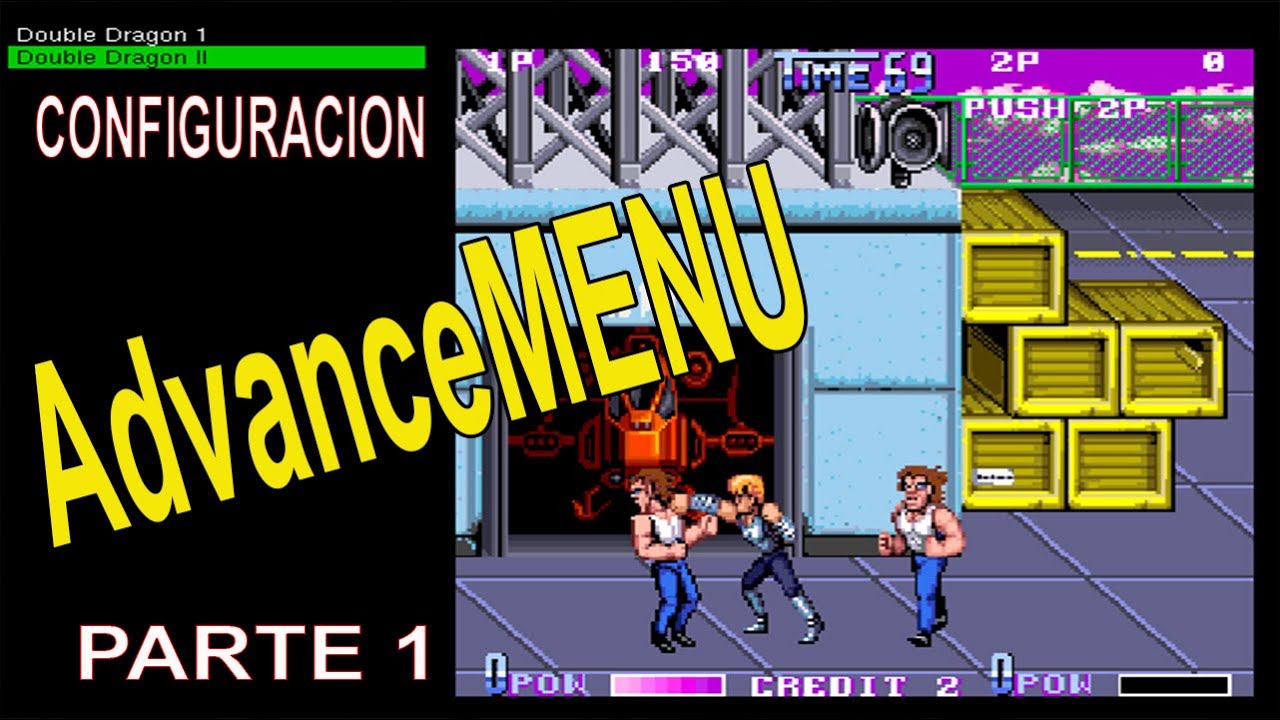 Configuración AdvanceMenu Parte 1 - ejecutando un Sistema en ESPAÑOL ...