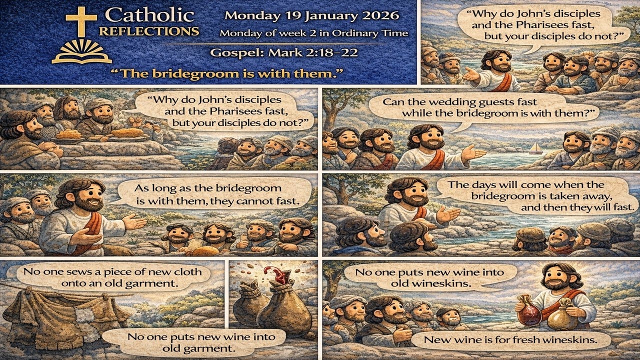 Catholic Reflections – Monday 19 January 2026 (or Saint Wulstan, Bishop ...