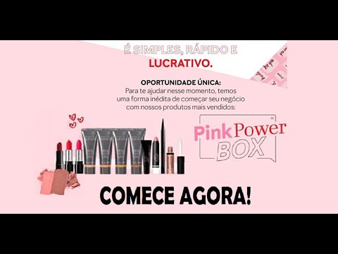 PINK POWER BOX MARY KAY - abertura do kit de inicio JUNHO/2020 - YouTube