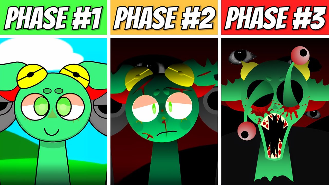 ALL PHASES IN NEW INCREDIBOX SPRUNKI 2! From Phase 1 to Phase 3 - YouTube
