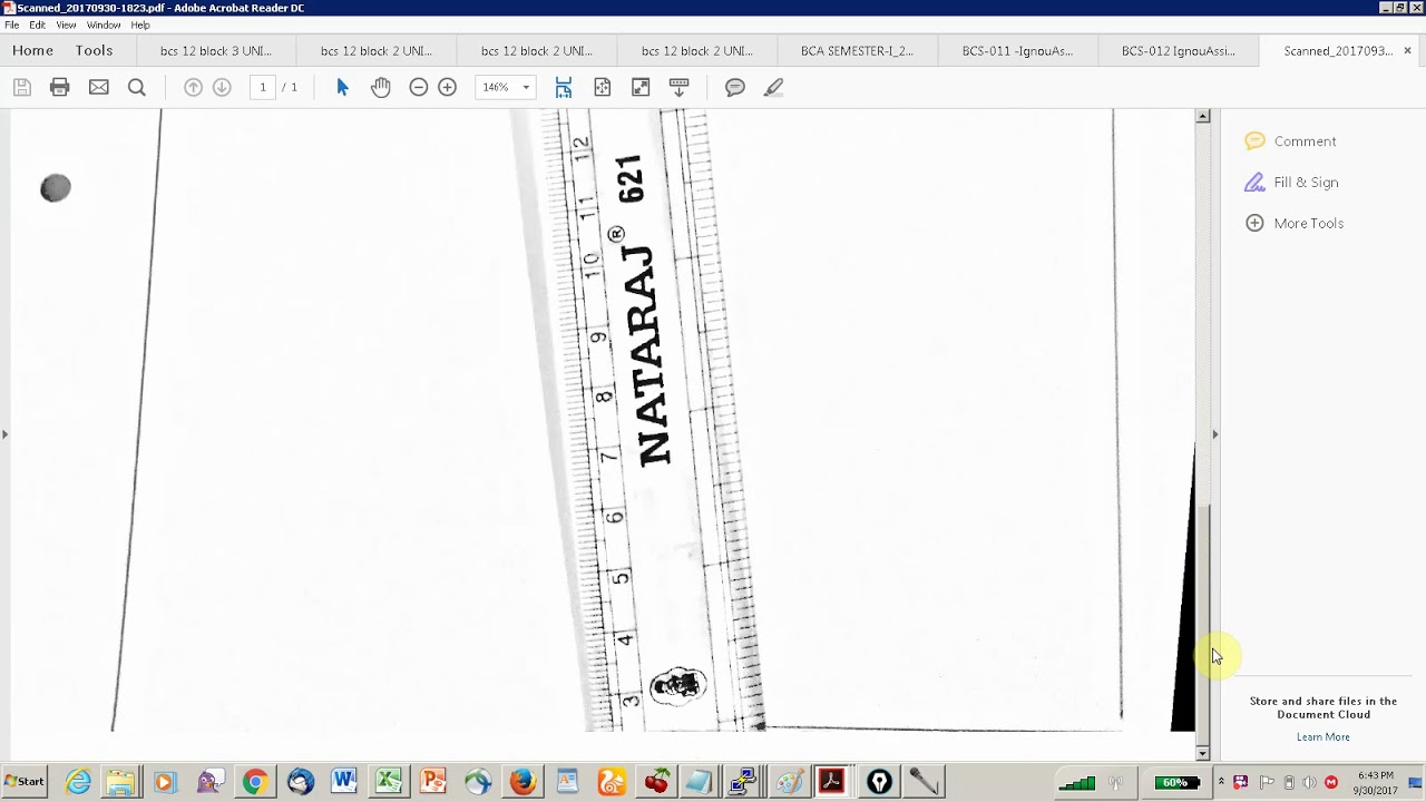 Margin specification IGNOU BCA assignments - YouTube