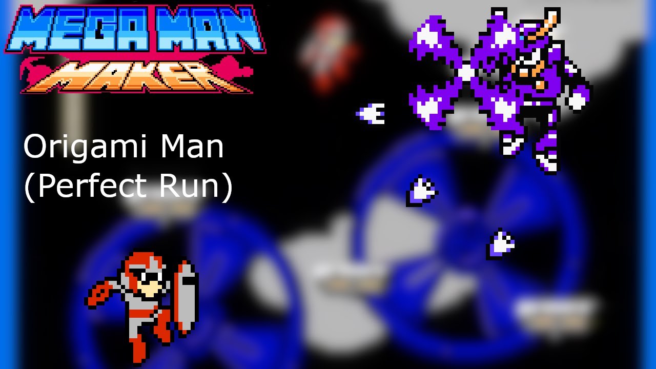 Reddit Levels | Origami Man (Perfect Run) | Mega Man Maker - YouTube