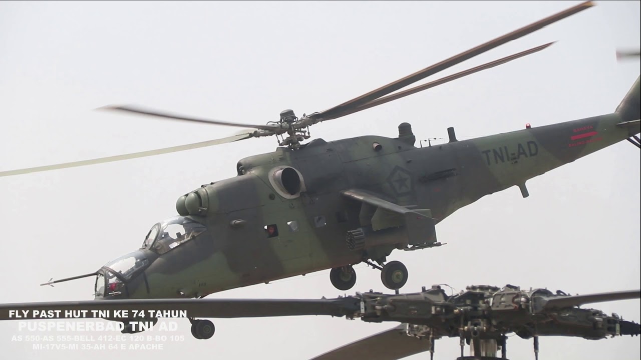 FLYPASS PENERBAD DALAM RANGKA HUT TNI KE 74 - YouTube