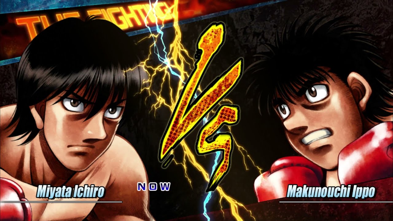 MIYATA ICHIRO VS MAKUNOICHI IPPO: Hajime no Ippo The Fighting - YouTube