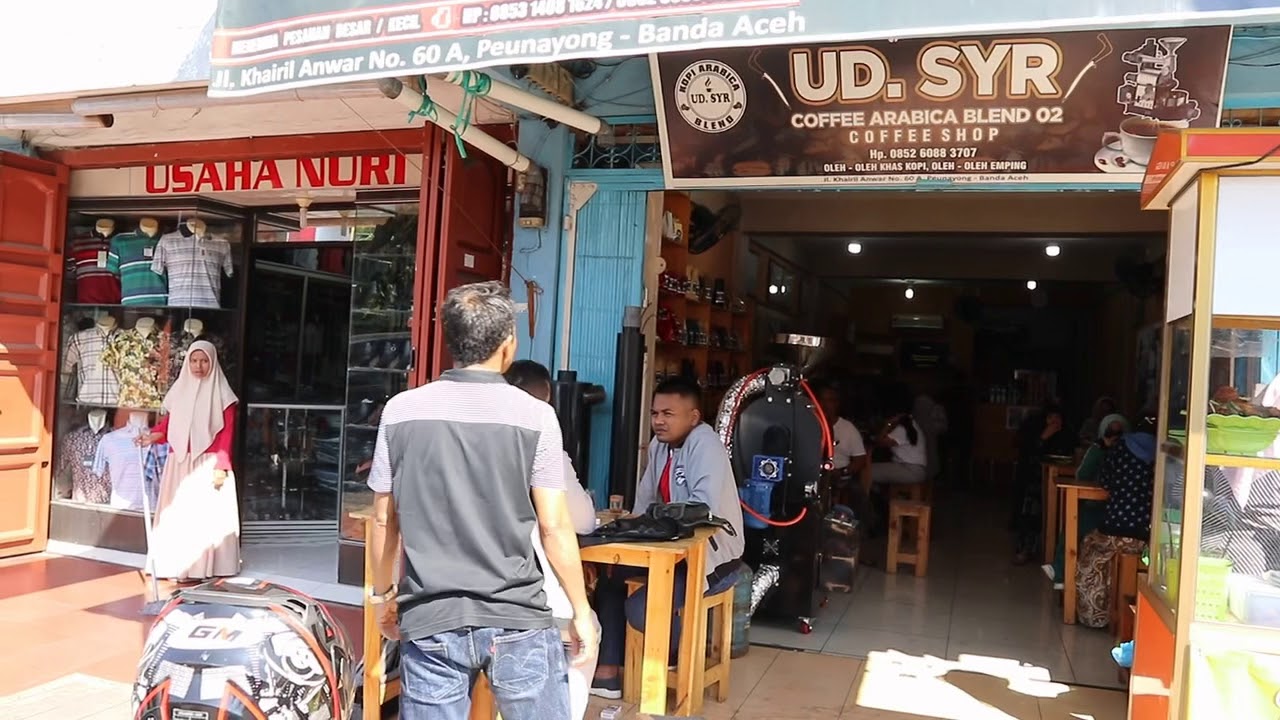 Kedai Kopi Popular di Aceh - YouTube
