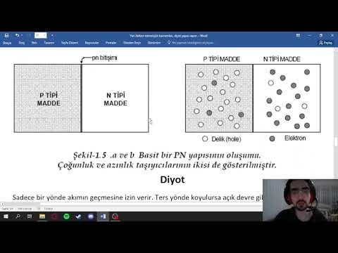 Elektronik Devreler ve Tasarım - Yarı iletken teknolojisi kavramları, diyot yapısı - Yusuf Elmas