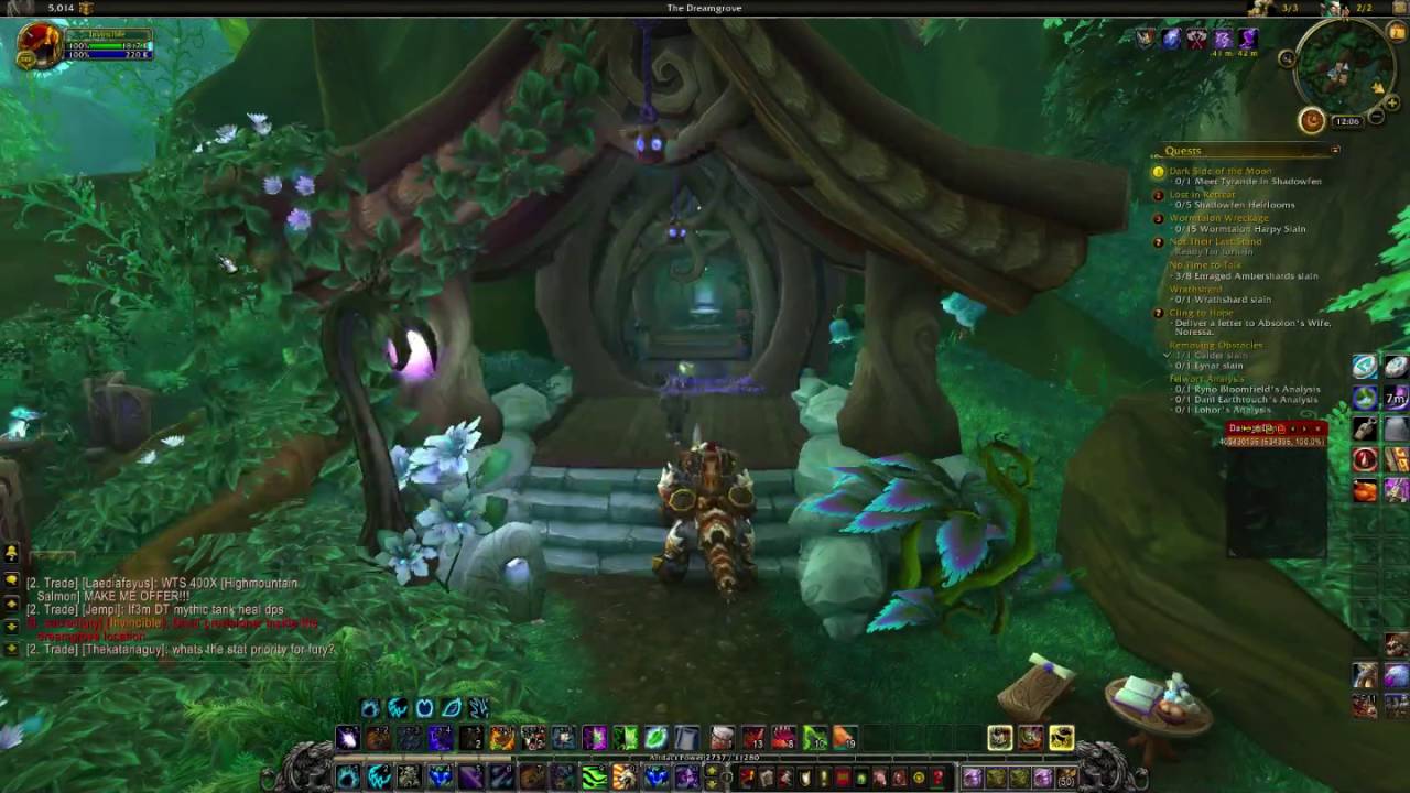 WoW Legion - Dreamgrove druid order hall vendor (druid vendor ...