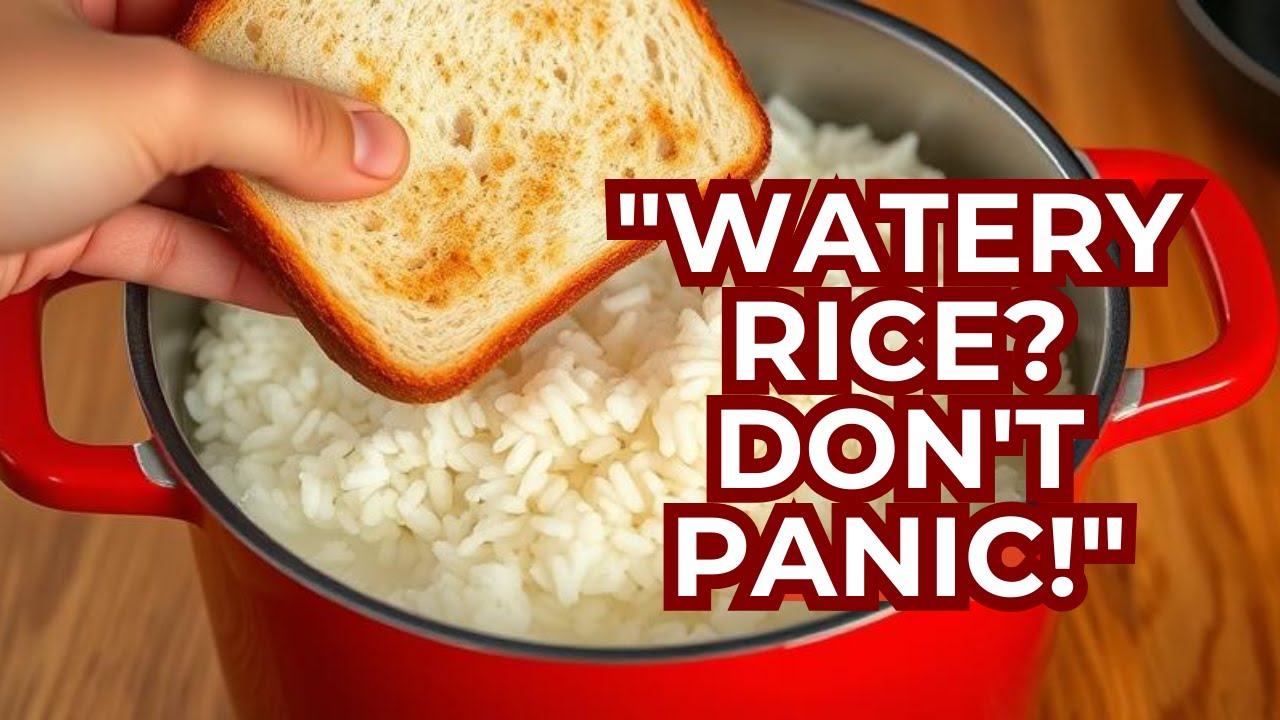 Fix Watery Rice in Minutes with This Simple Trick! - YouTube