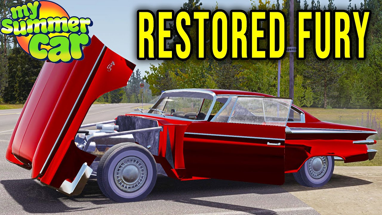 RESTORED FURY REMAKE WITH FUNCTIONAL FEATURES - My Summer Car - YouTube