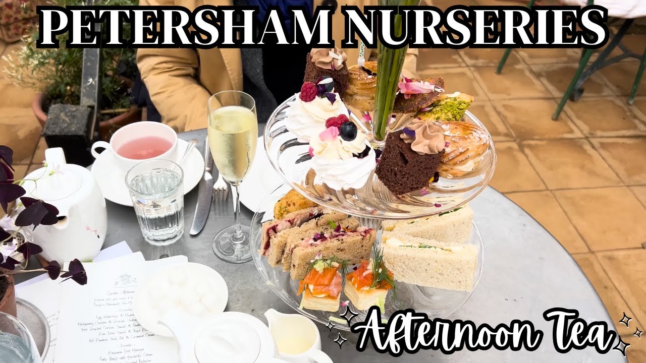 Afternoon Tea at Petersham Nurseries Review | Richmond, England - YouTube