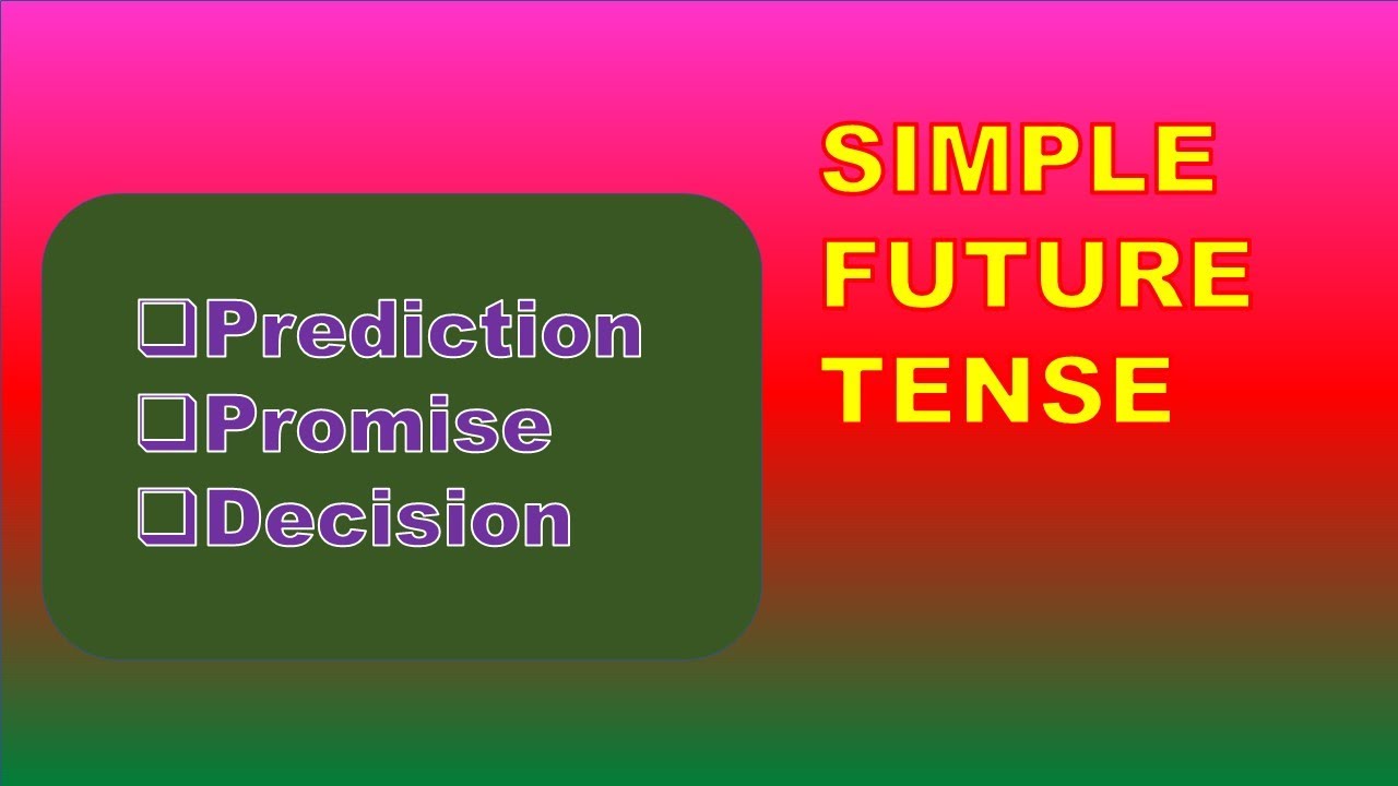 Future Simple Tense