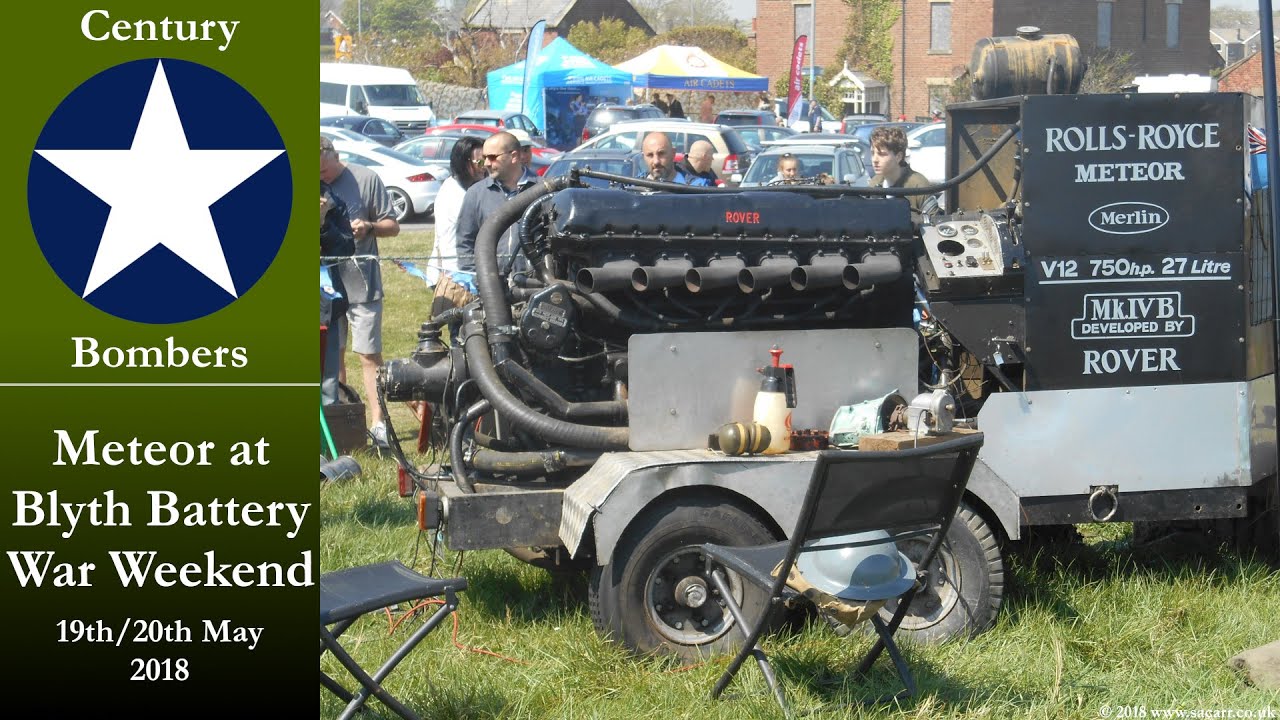 Rolls Royce Meteor Engine at Blyth Battery Goes to War - 19/05/2018 ...