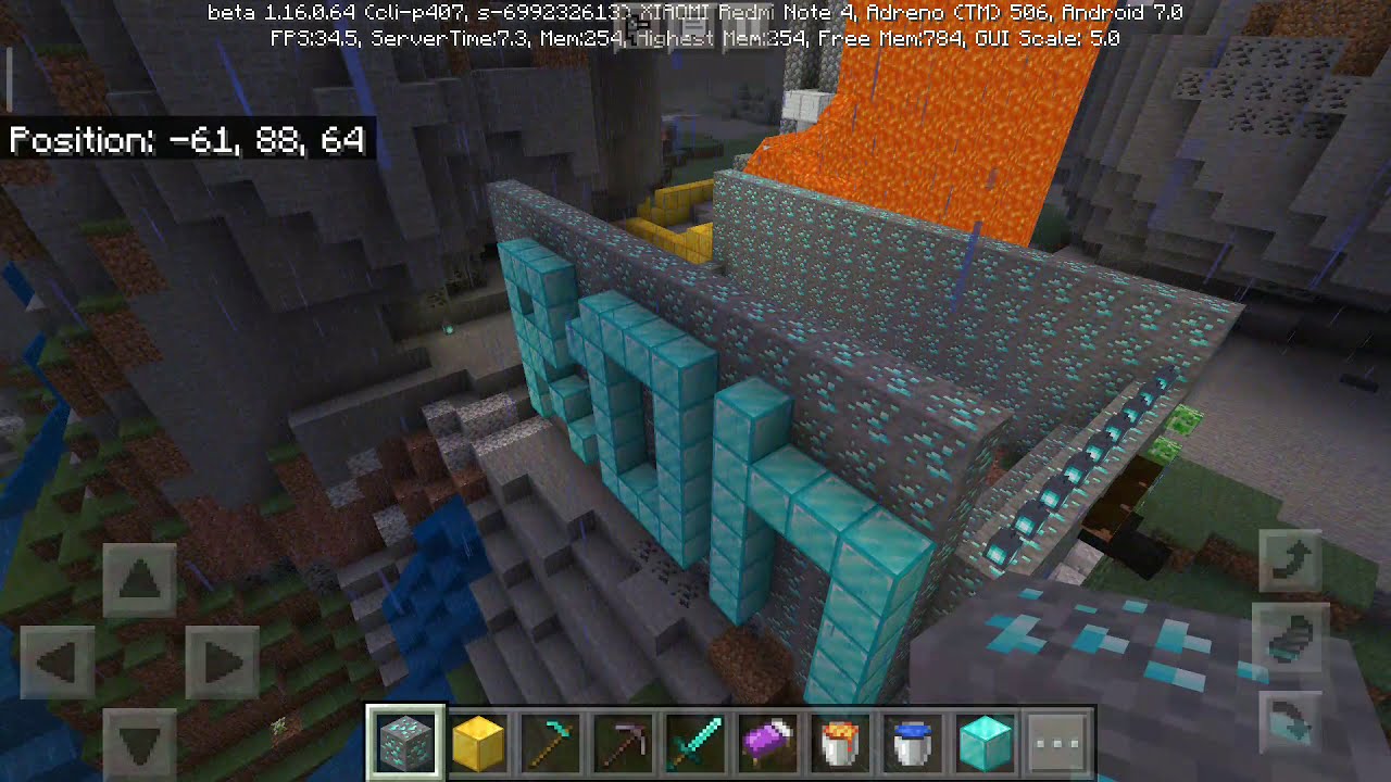 RON GAMING | MINECRAFT |HOUSE OF LAVA AND WATER - YouTube