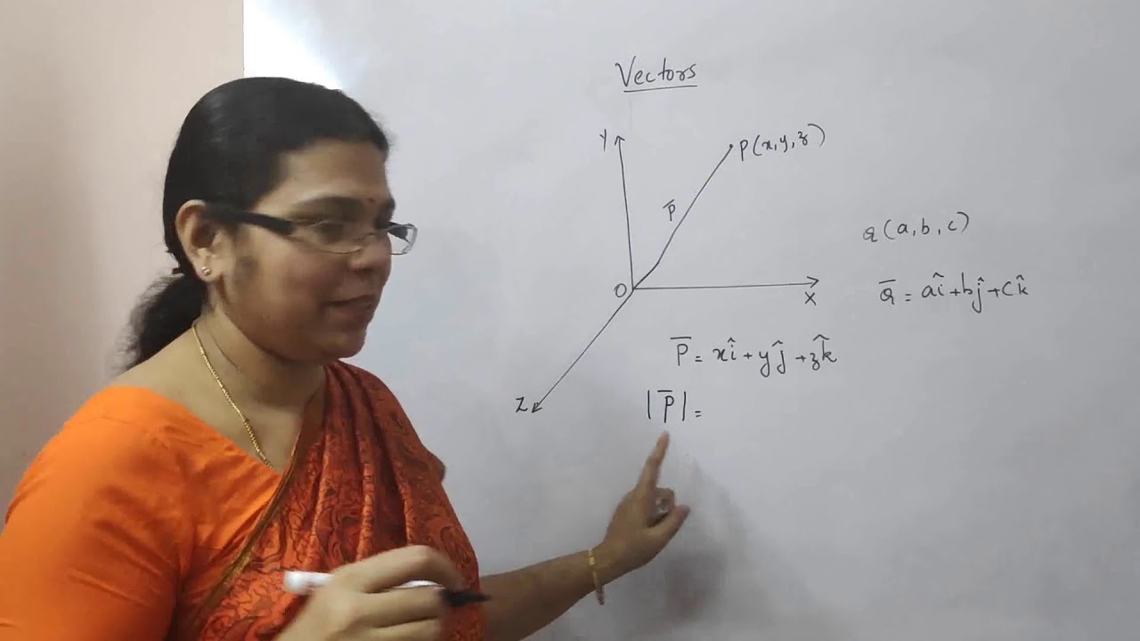 Math12 Part 1 Chapter 10 Vector Algebra Video 01 Introduction to Vectors - YouTube