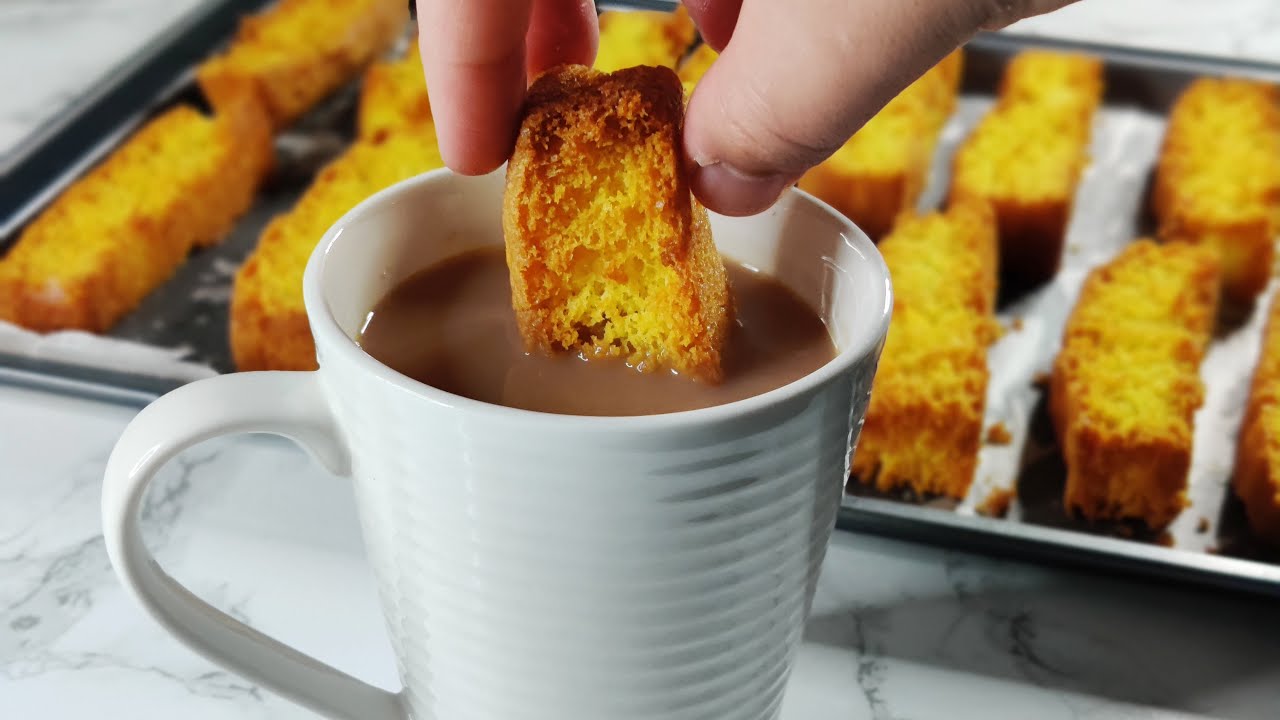 Cake Rusk Recipe | Easy, Homemade Cake Rusk Recipe | How to make Cake ...