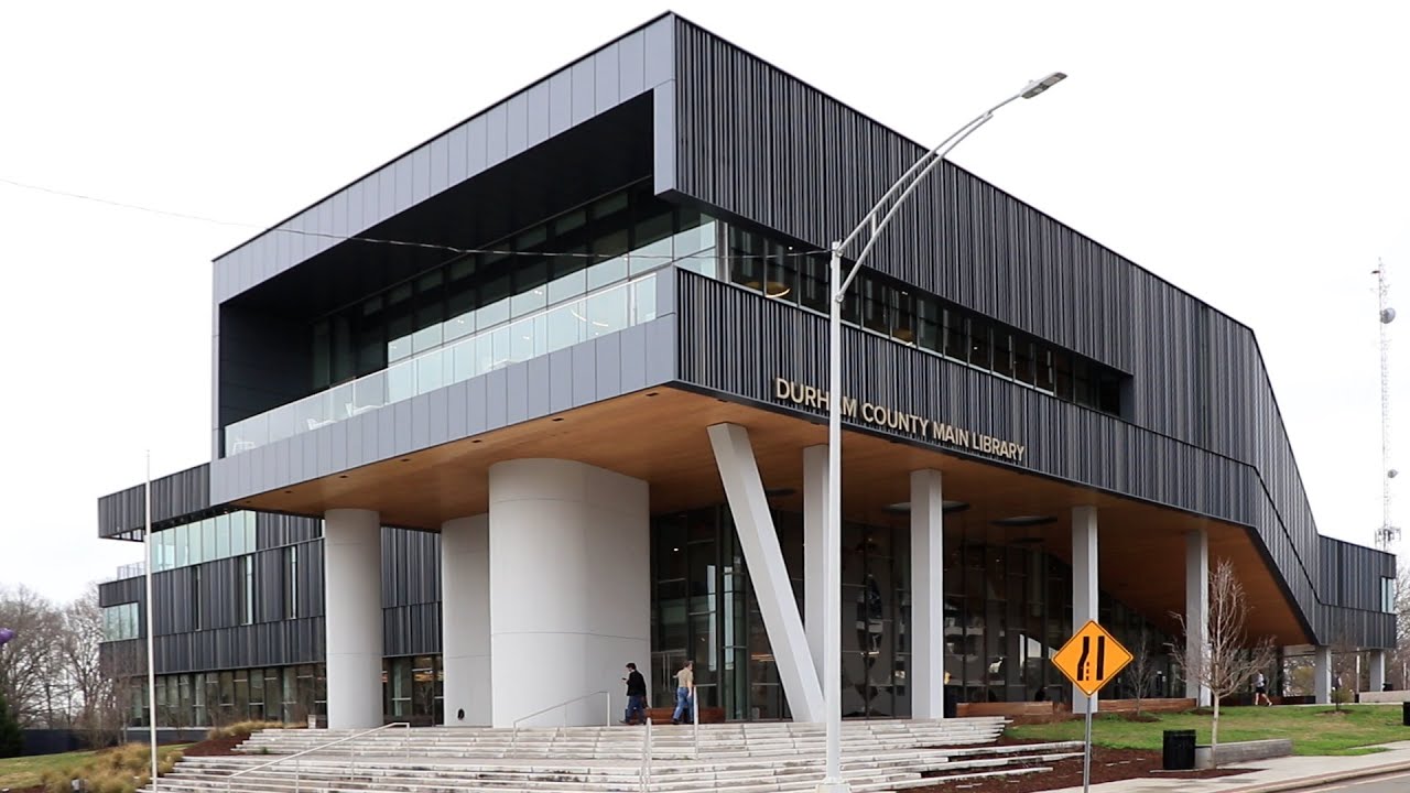 Durham Main Library - Vines Architecture + Durham County Libraries ...