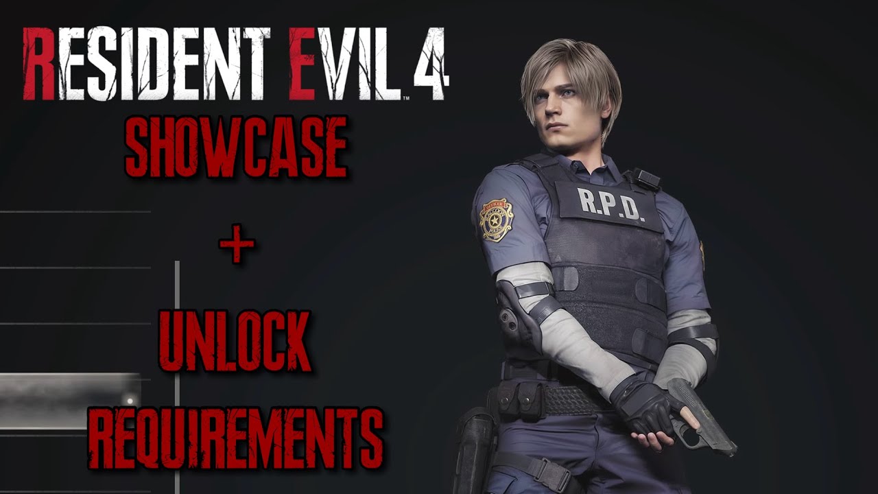 RPD Outfit in Resident Evil 4 Remake (Showcase + Unlock requirements ...