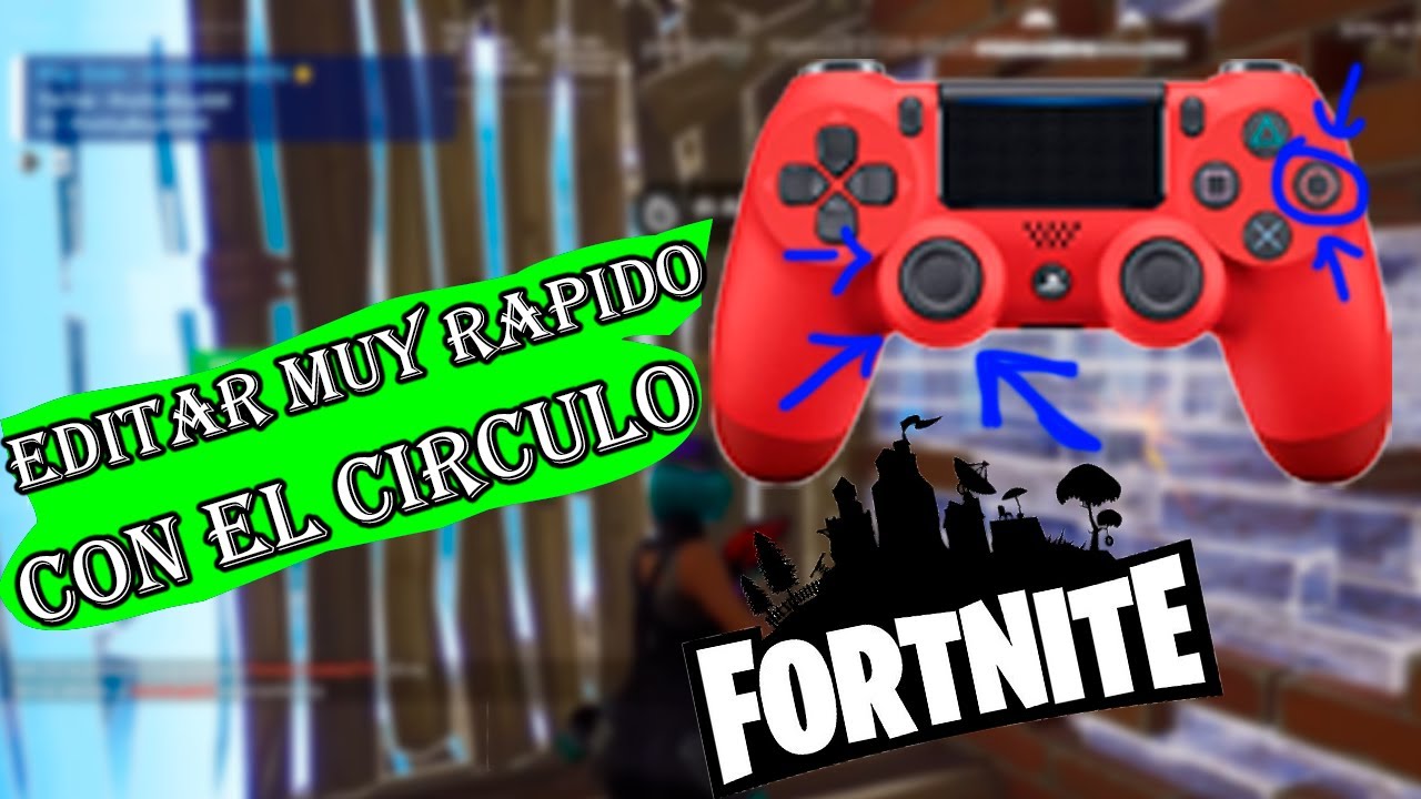 como editar con el joystick (L) en Fortnite Capitulo 4 - YouTube