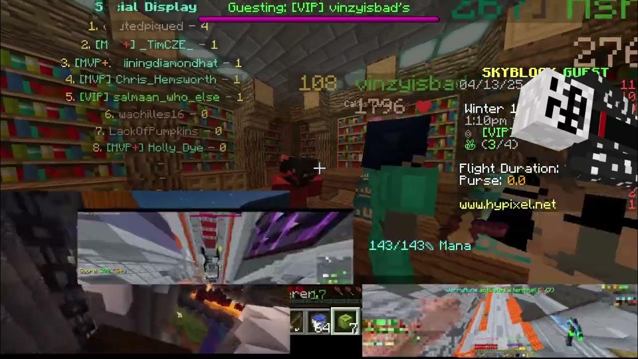 CRASHING the economy with MILLIONS worth of Hypixel Skyblock GLITCHED items [GAME ANNIHILATED ...