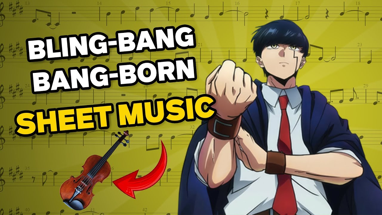 Bling-Bang-Bang-Born Sheet Music for violin / Tabs / Play Along - YouTube