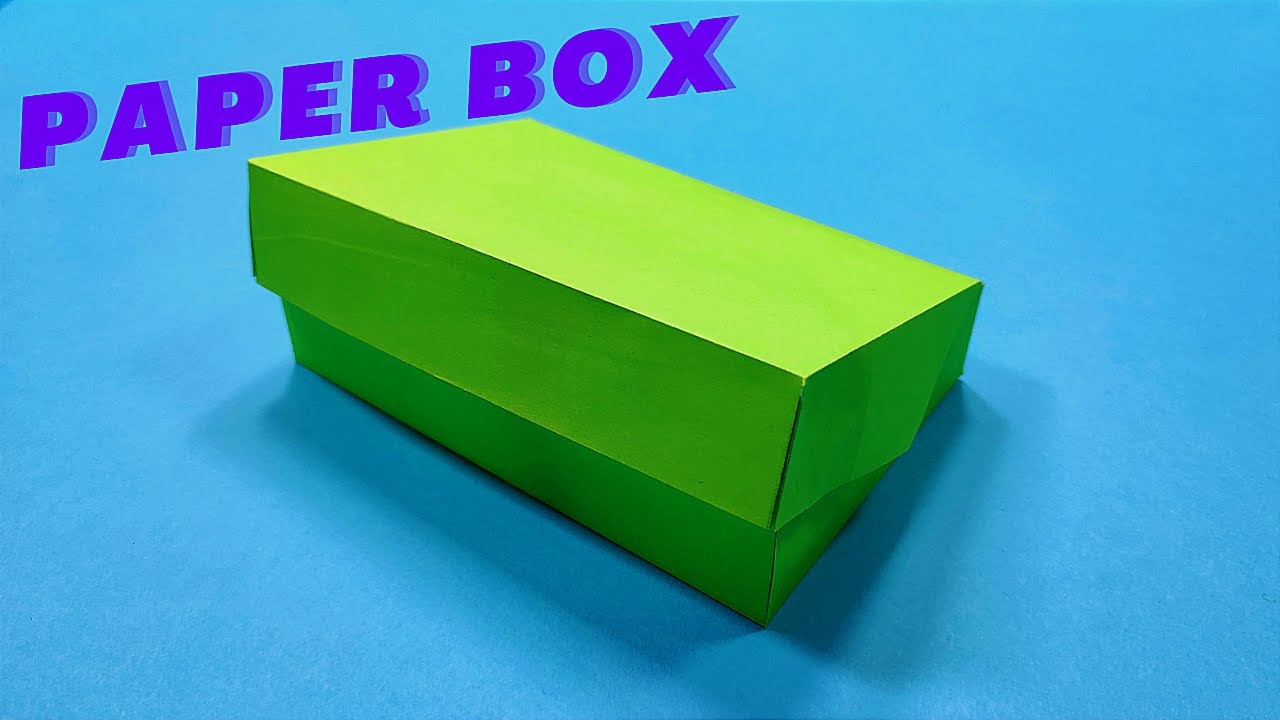 Paper box: How to make paper box easy - YouTube