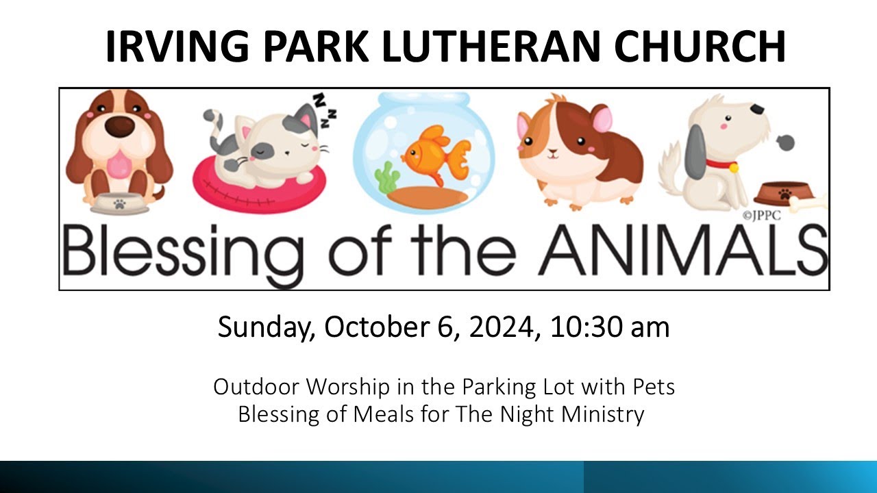 Irving Park Lutheran Church, October 6, 2024, 10:30 am, Rev. Dr. Erin ...