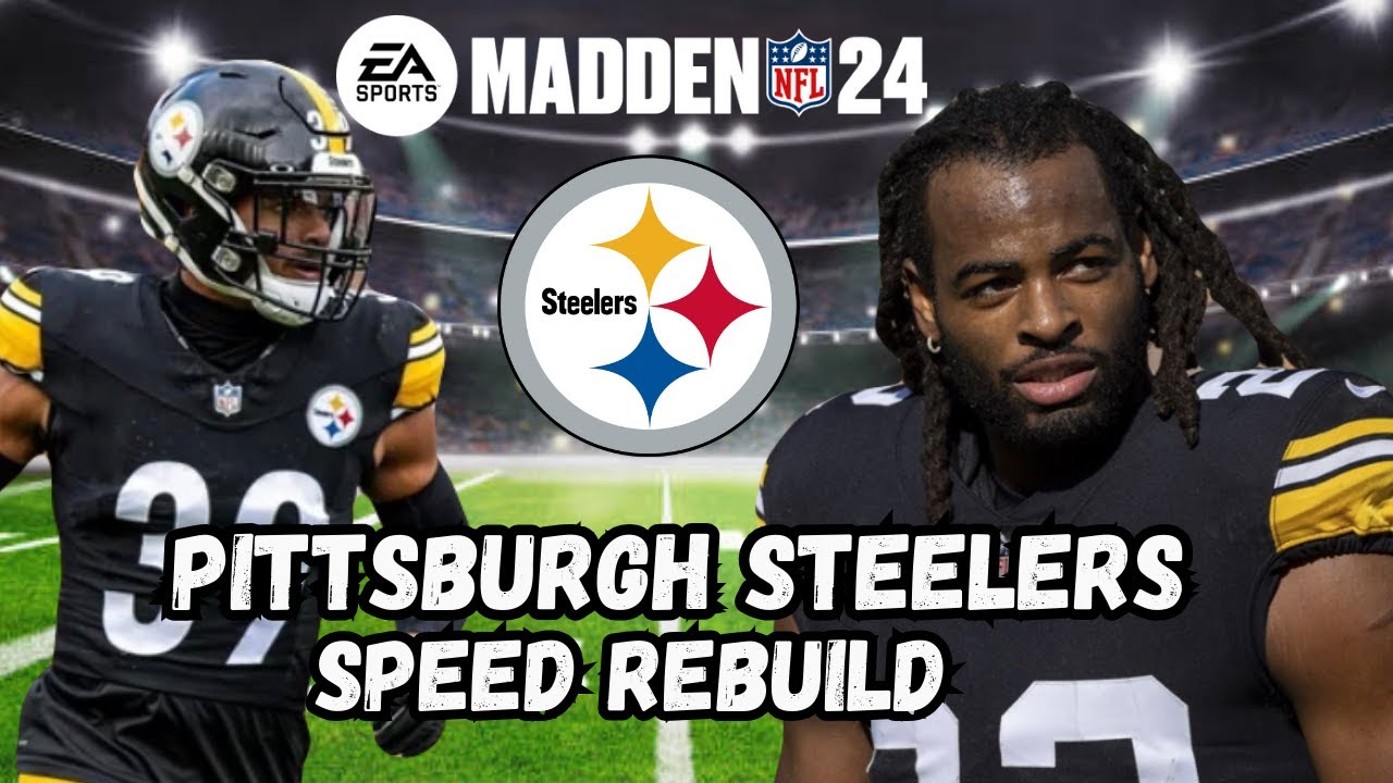 MY BEST DEFENSE EVER? Madden 24 Pittsburgh Steelers SPEED REBUILD ...