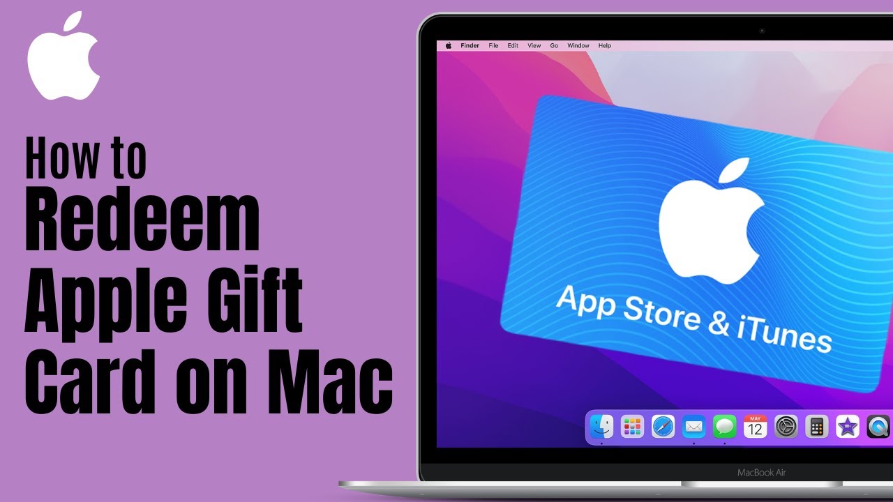 How to Redeem Apple Gift Card on Mac - YouTube