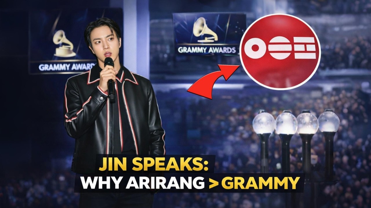 BTS' Jin Speaks From the Heart: ARIRANG Is Deeper Than Any Award! - YouTube