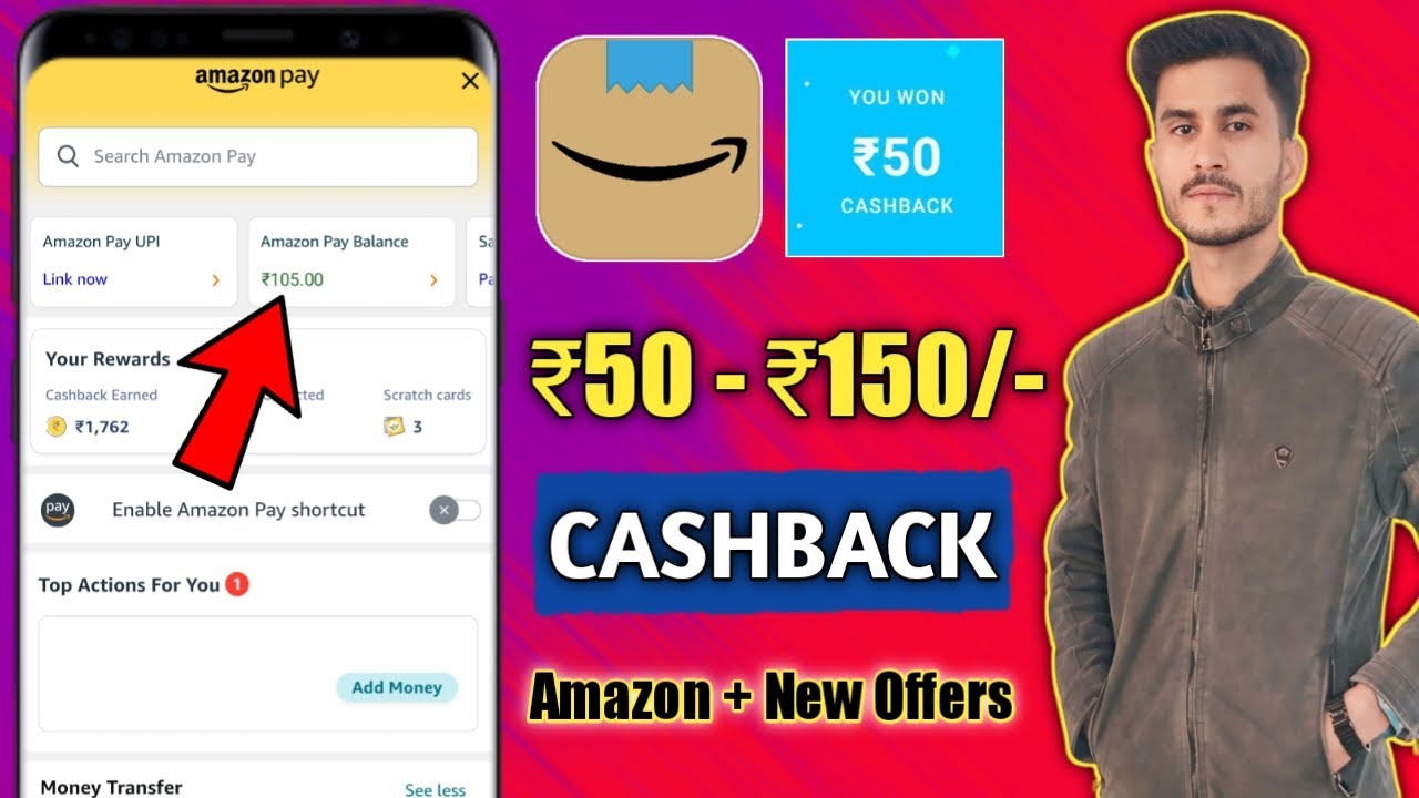 Amazon + New Offers 😮 | Earn ₹50 - ₹150 Cashback | New Offers | New ...