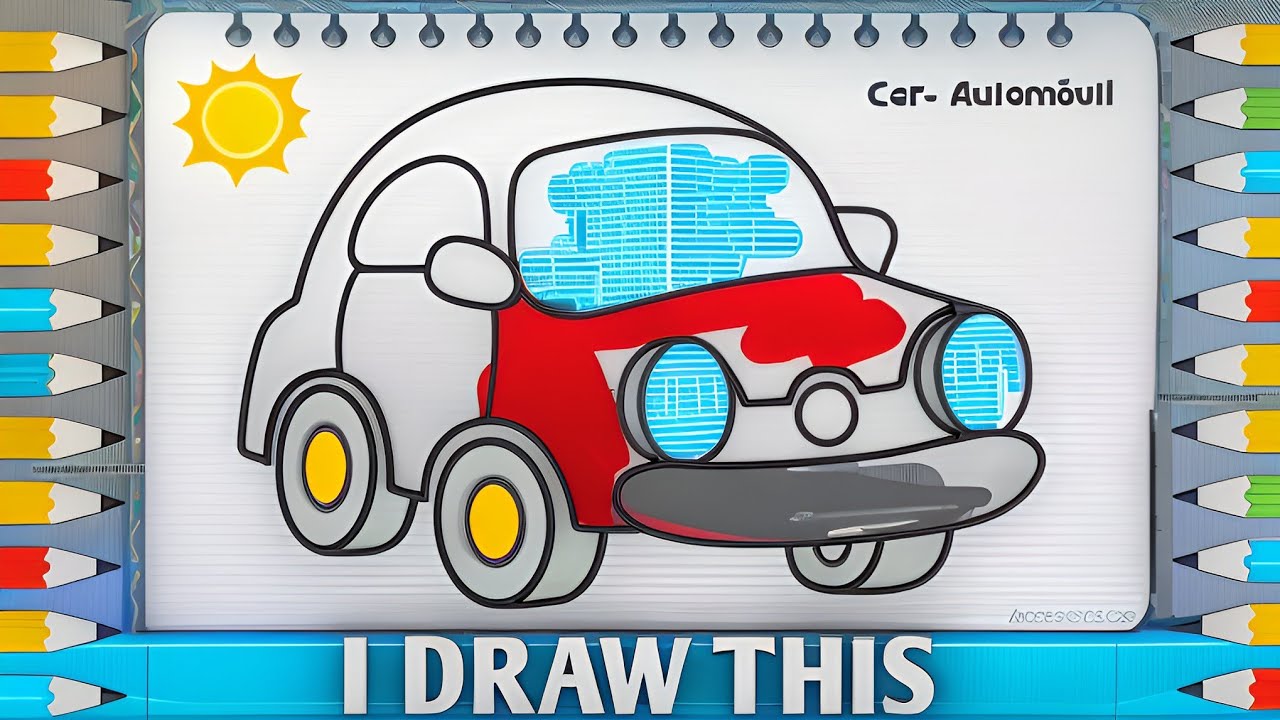 I Can Draw A Car In Paint Game - YouTube